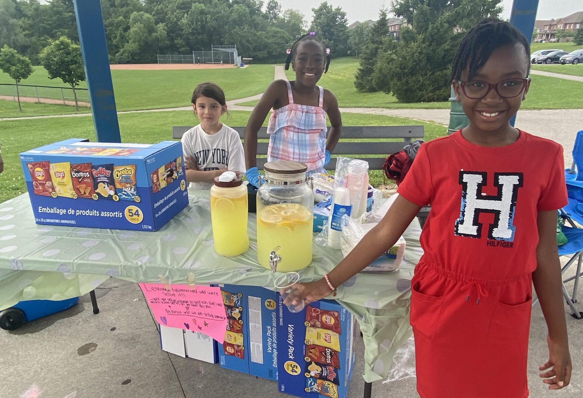Students’ Lemonade Stand Initiative, ‘Friends Making a Difference